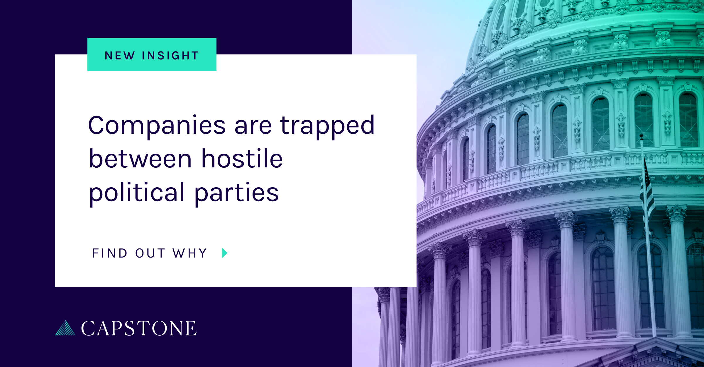 Why Companies Are Trapped Between Hostile Political Parties - Capstone DC