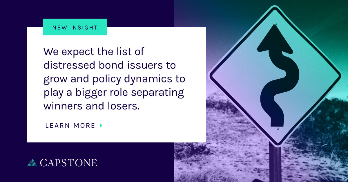 Navigating The Coming Distressed Debt Moment - Capstone DC