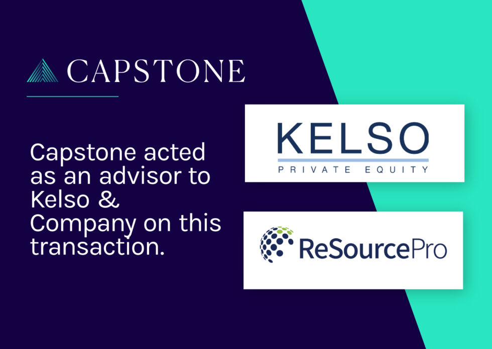 Kelso & Company Invests in ReSource Pro - Capstone DC