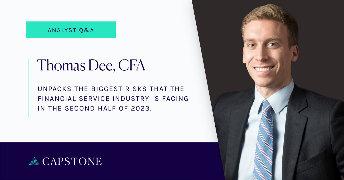 More Turbulence Ahead for US Financial Services - Capstone DC