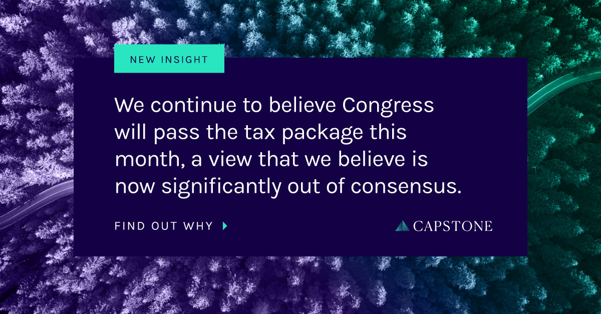 The Narrowing Path to a Congressional Tax Package and Why it’s Still ...