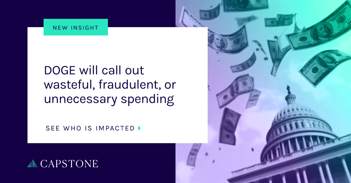 How the Dept. of Government Efficiency Will Use Its Platform - Capstone DC