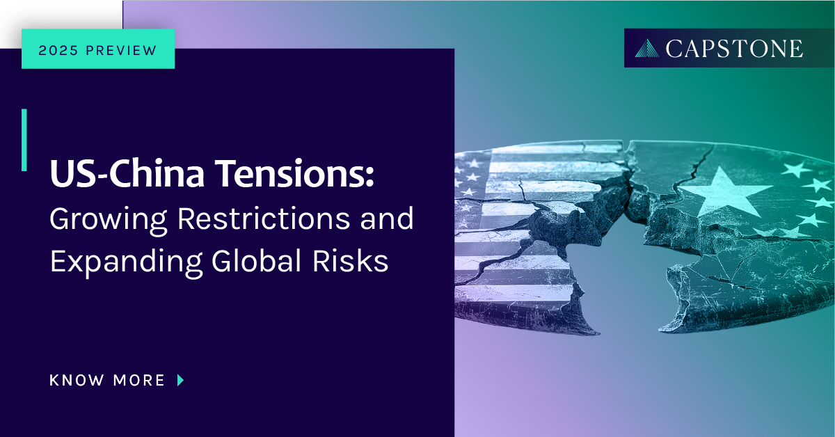 US-China Tensions: Growing Restrictions and Expanding Global Risks ...