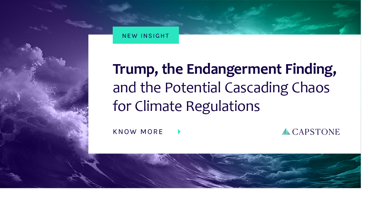 Trump, the Endangerment Finding, and the Potential Cascading Chaos for ...