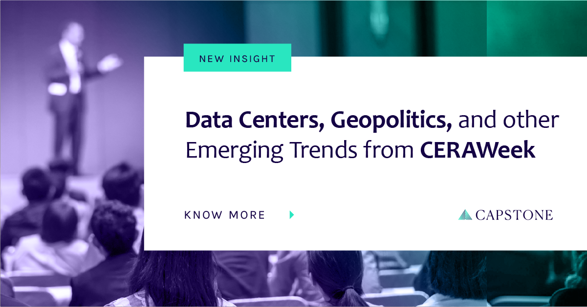 Data Centers, Geopolitics, and Other Emerging Trends from CERAWeek ...