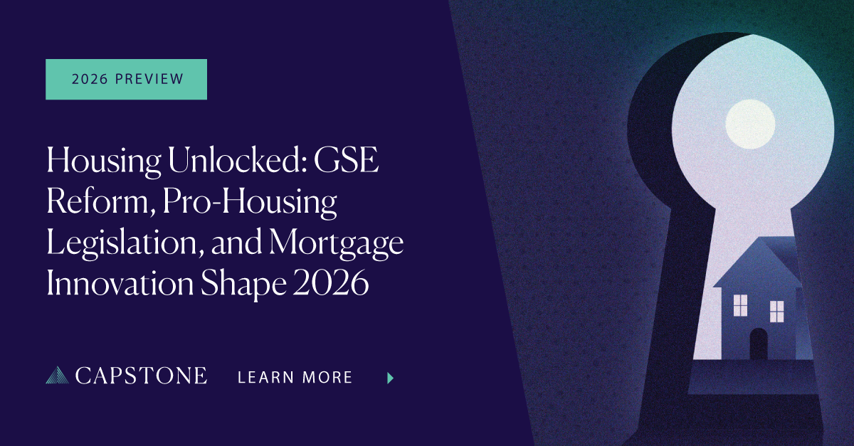 Housing Unlocked: GSE Reform, Pro-Housing Legislation, and Mortgage ...