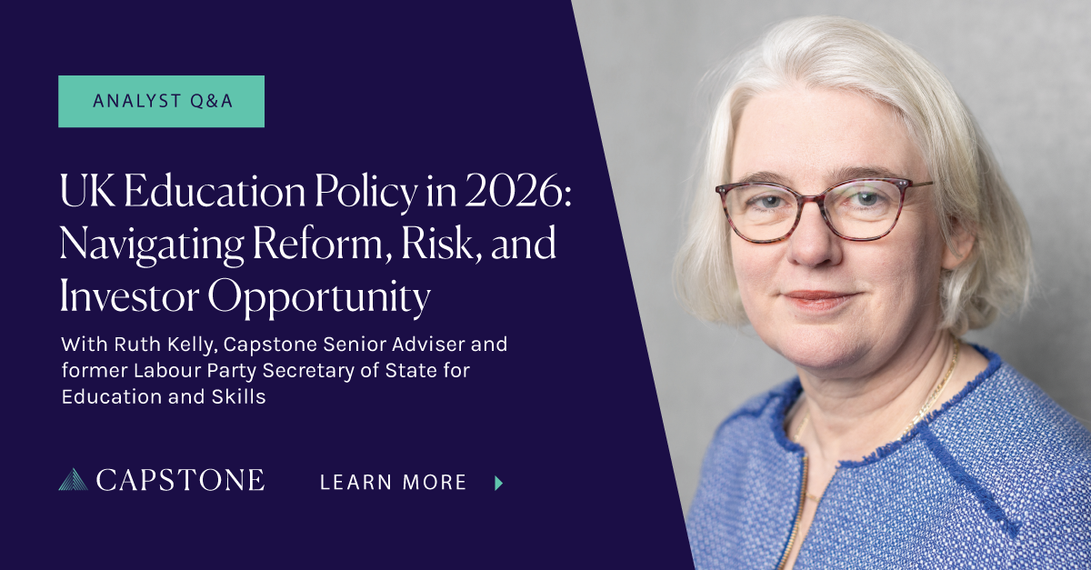 UK Education Policy in 2026: Navigating Reform, Risk, and Investor ...